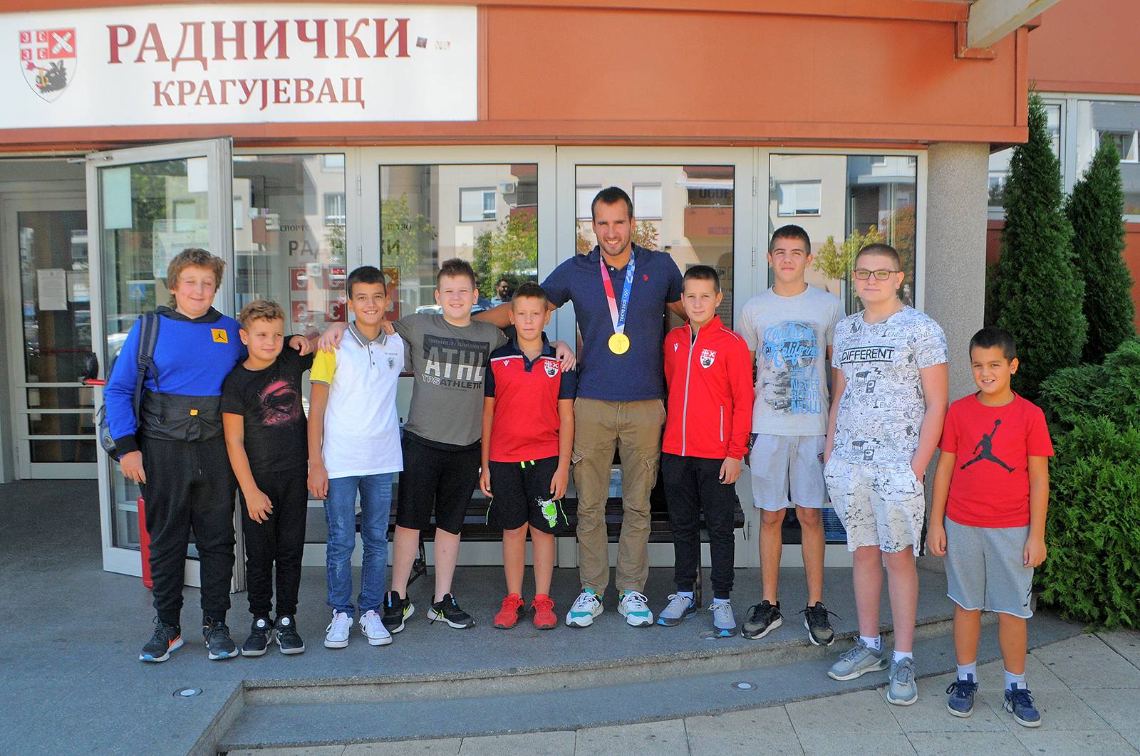 Rašović sa najmlađima