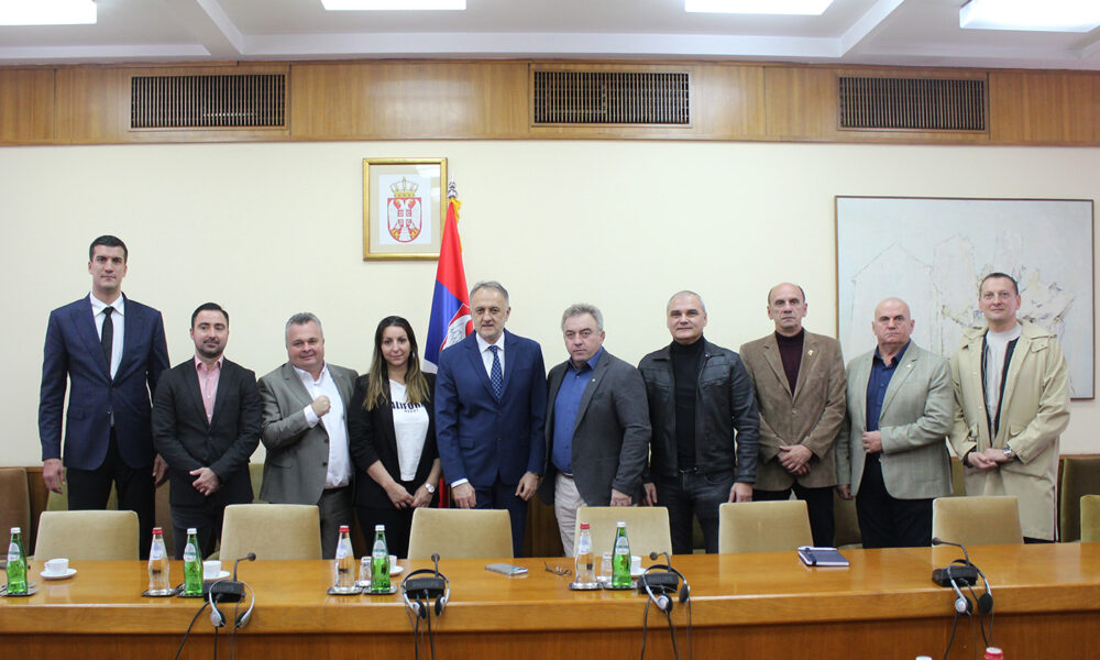 Kolektivni i borilački sportovi na sastanku kod ministra Gajića ...